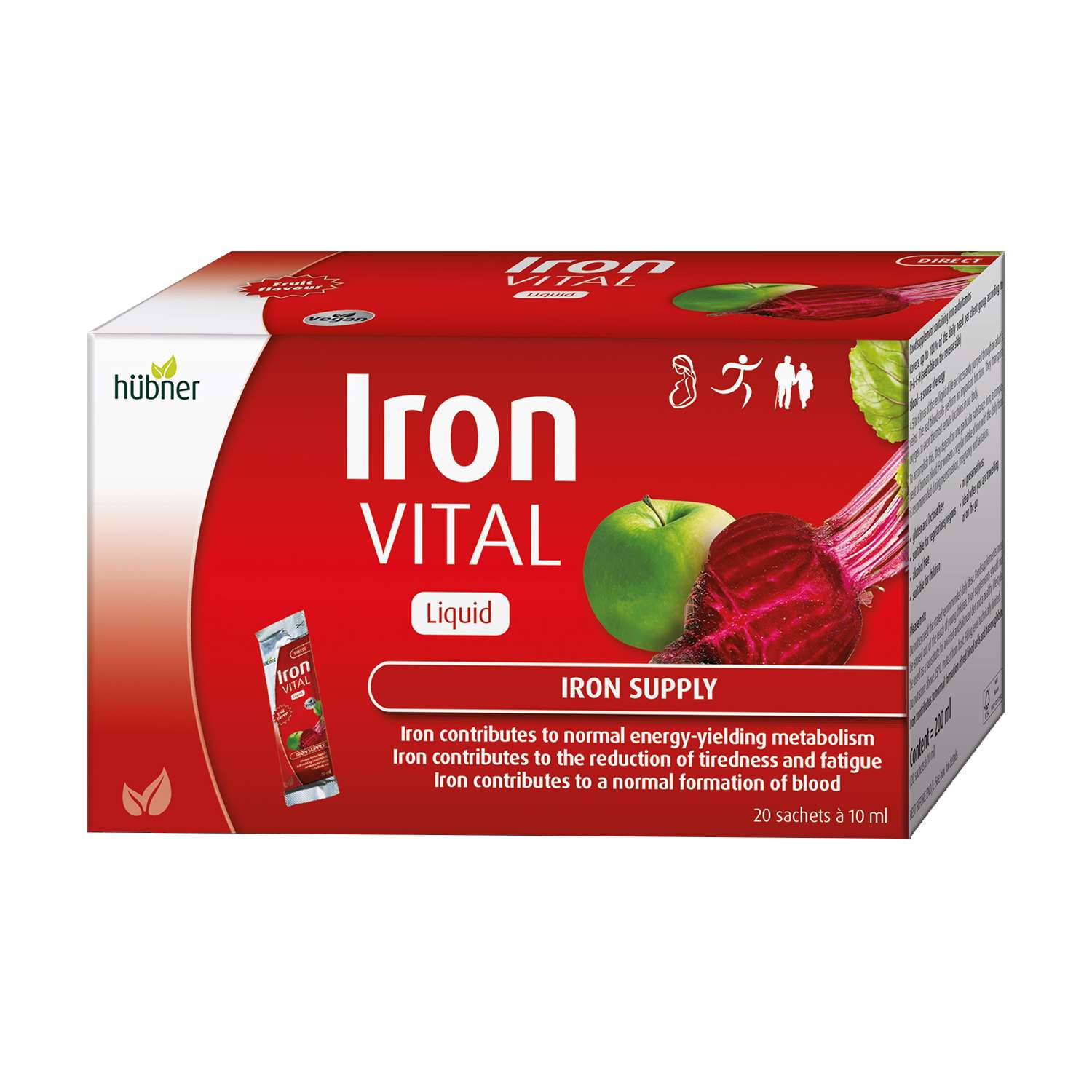 Iron Vital Liquid Sachets 20/200ml – The Garden Apothecary